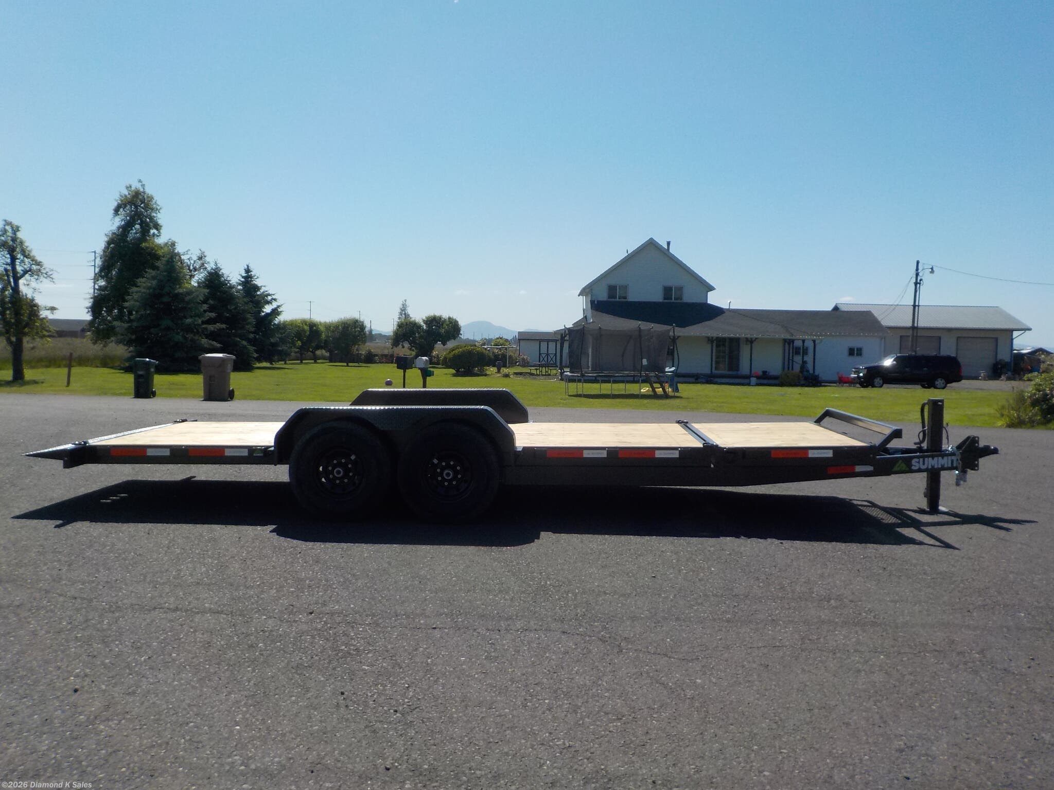 7x20 Tilt Deck Trailer for sale | New Summit Trailer Denali Pro 7 X 20 ...