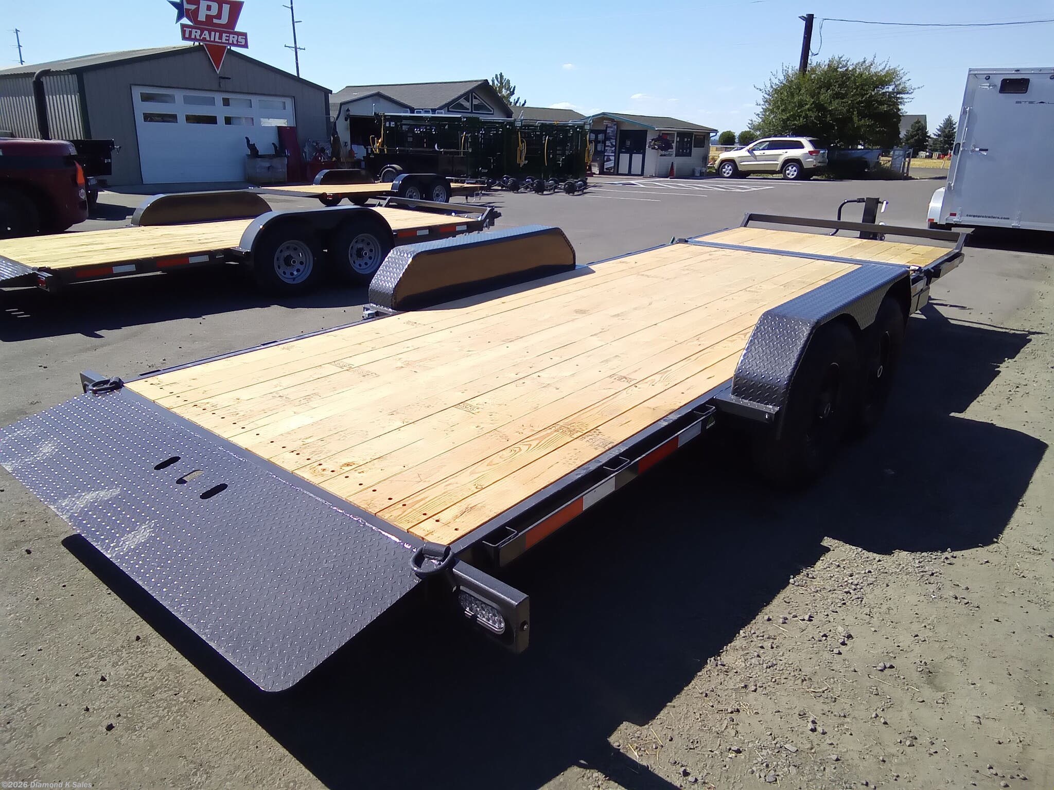 7x20 Tilt Deck Trailer for sale | New Summit Trailer Denali Pro 7 X 20 ...