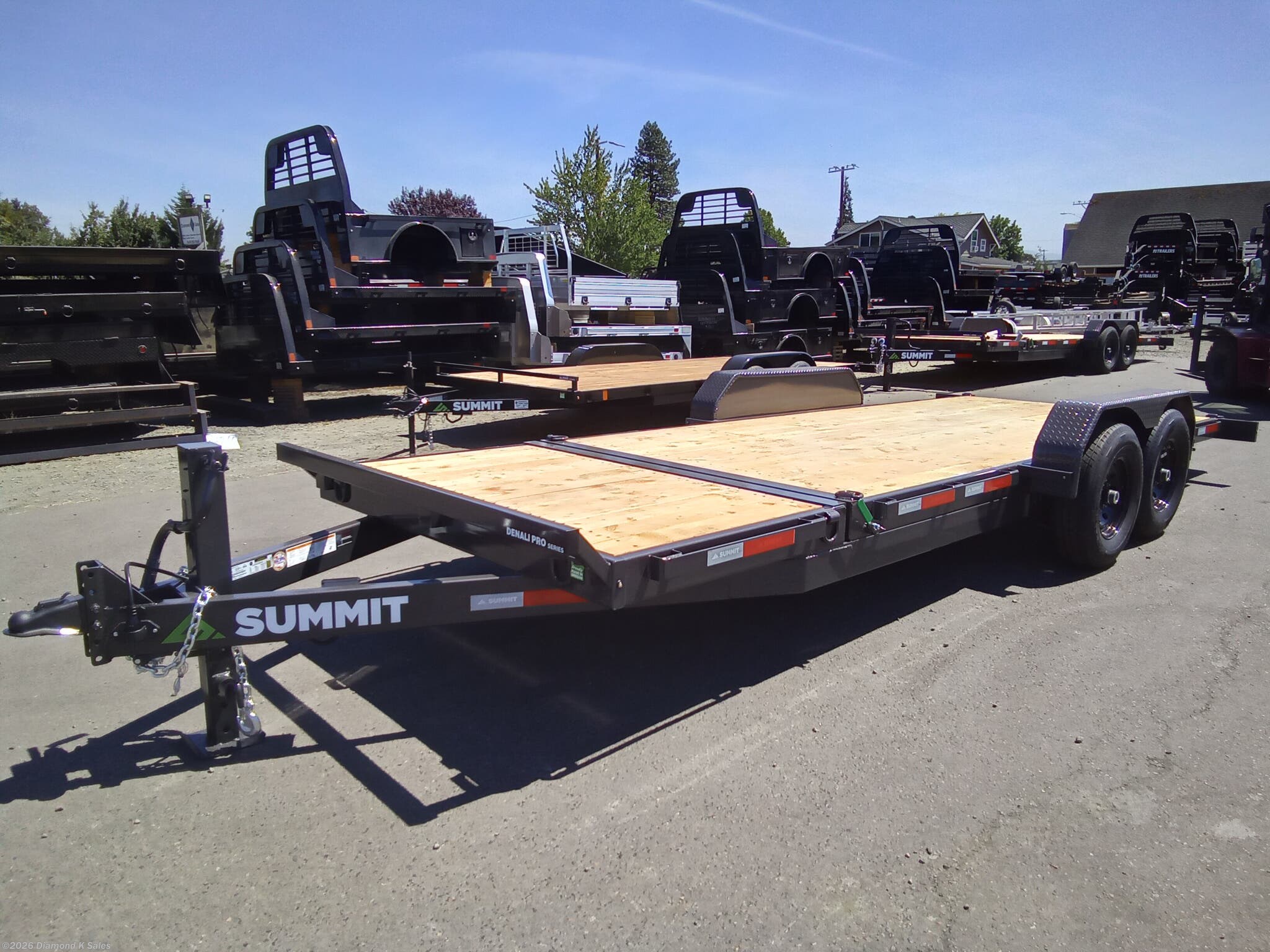 7x20 Tilt Deck Trailer for sale | New Summit Trailer Denali Pro 7 X 20 ...