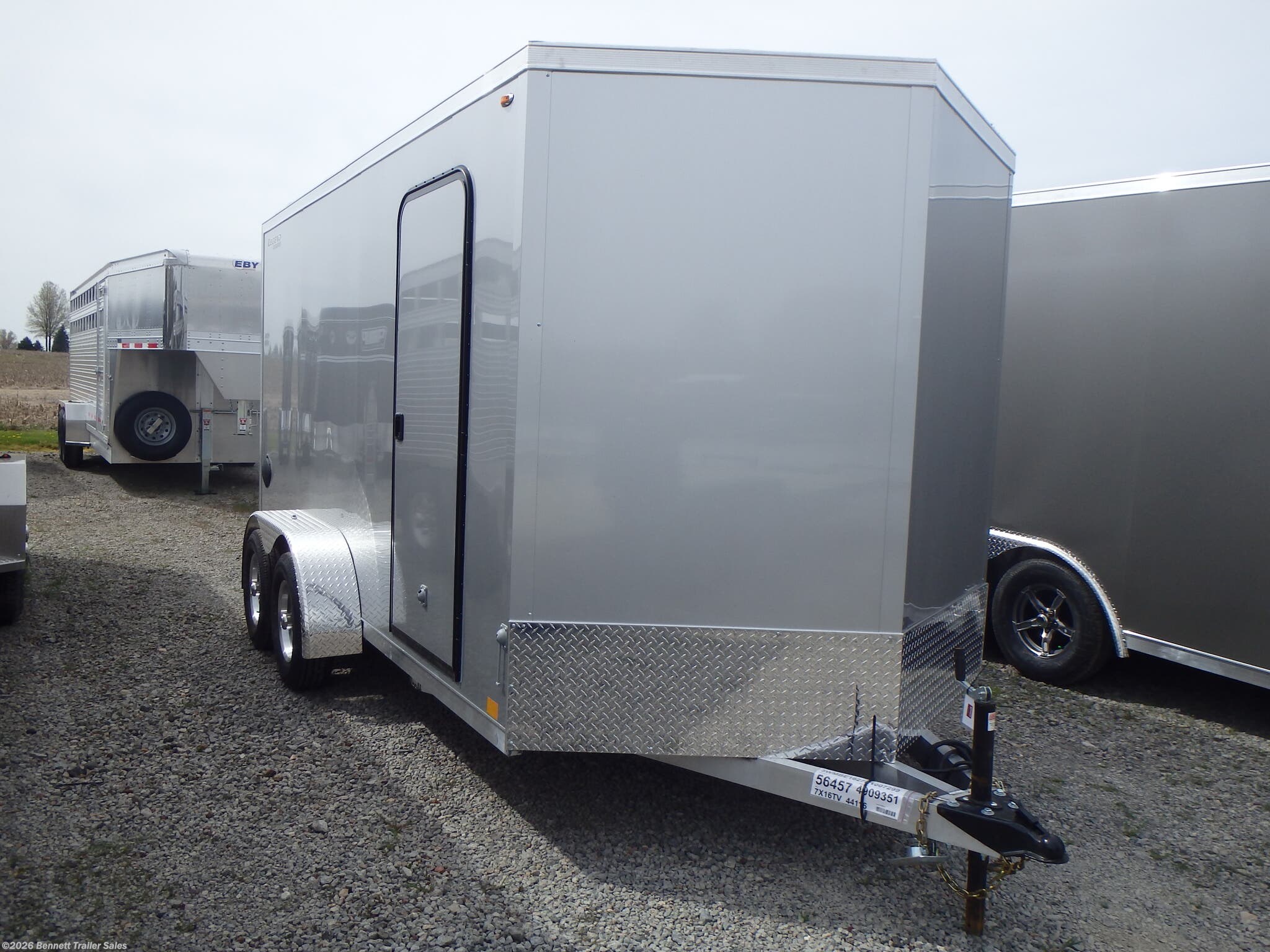 7x14 Cargo Trailer for sale | New Legend Trailers 7X16TVTA35 - Thunder ...