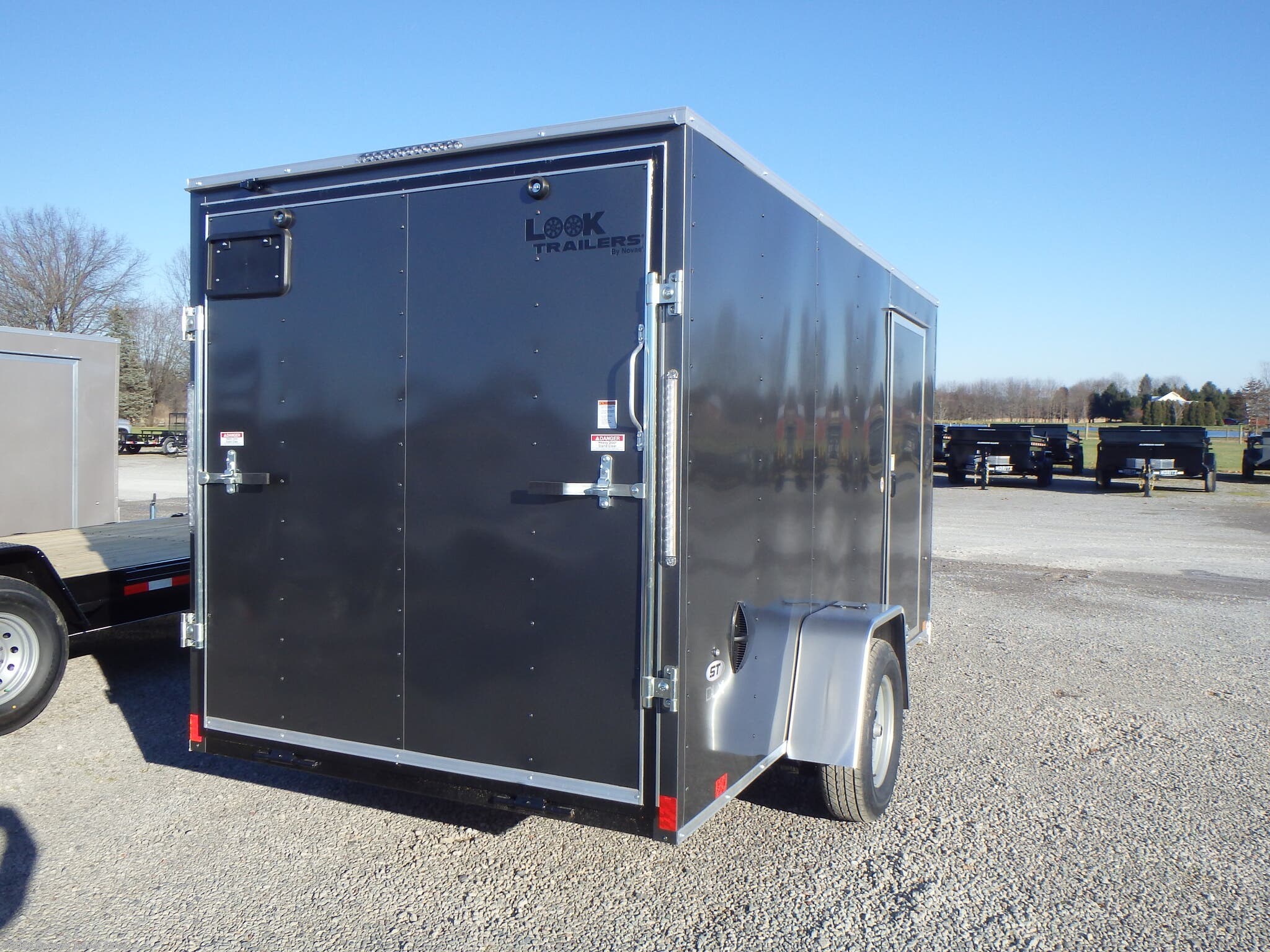 6x12 Cargo Trailer for sale | New Look K7212STSV-030 Single Axle ...