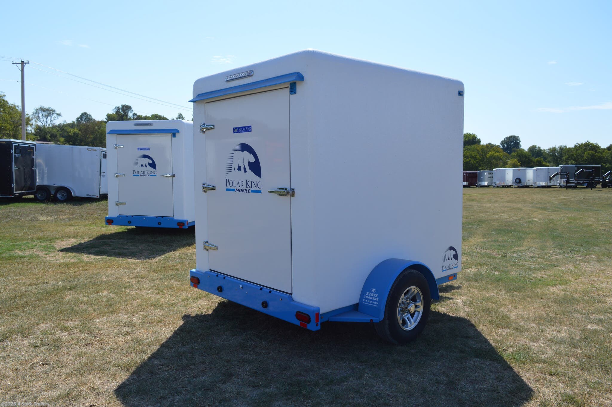 6x8 Refrigerated Trailer for sale | New Polar King 6X8 FREEZER TRAILER ...