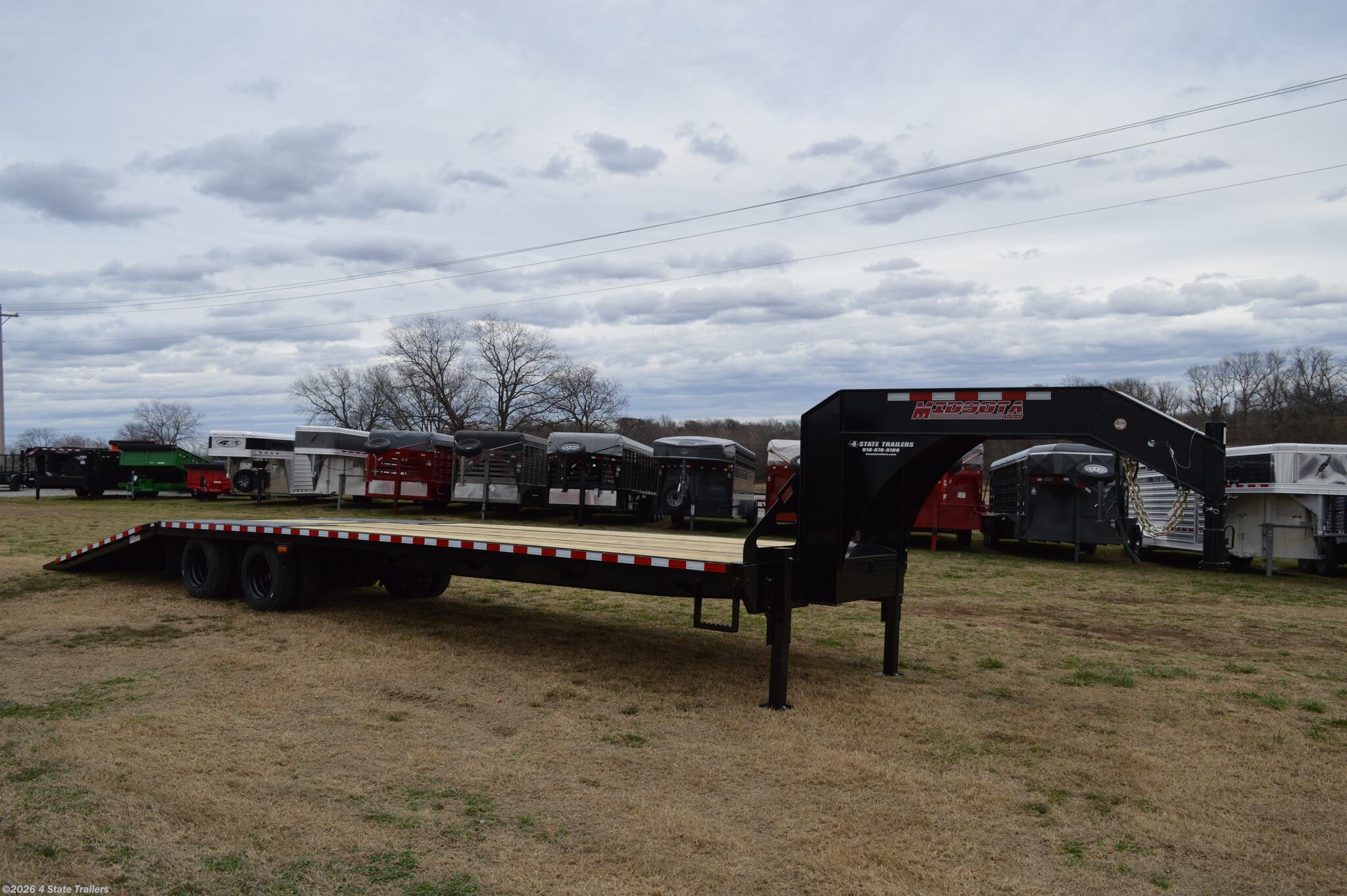 8x36 Deckover/Flat Deck Trailer for sale | New Midsota FB 8'6x36 ...