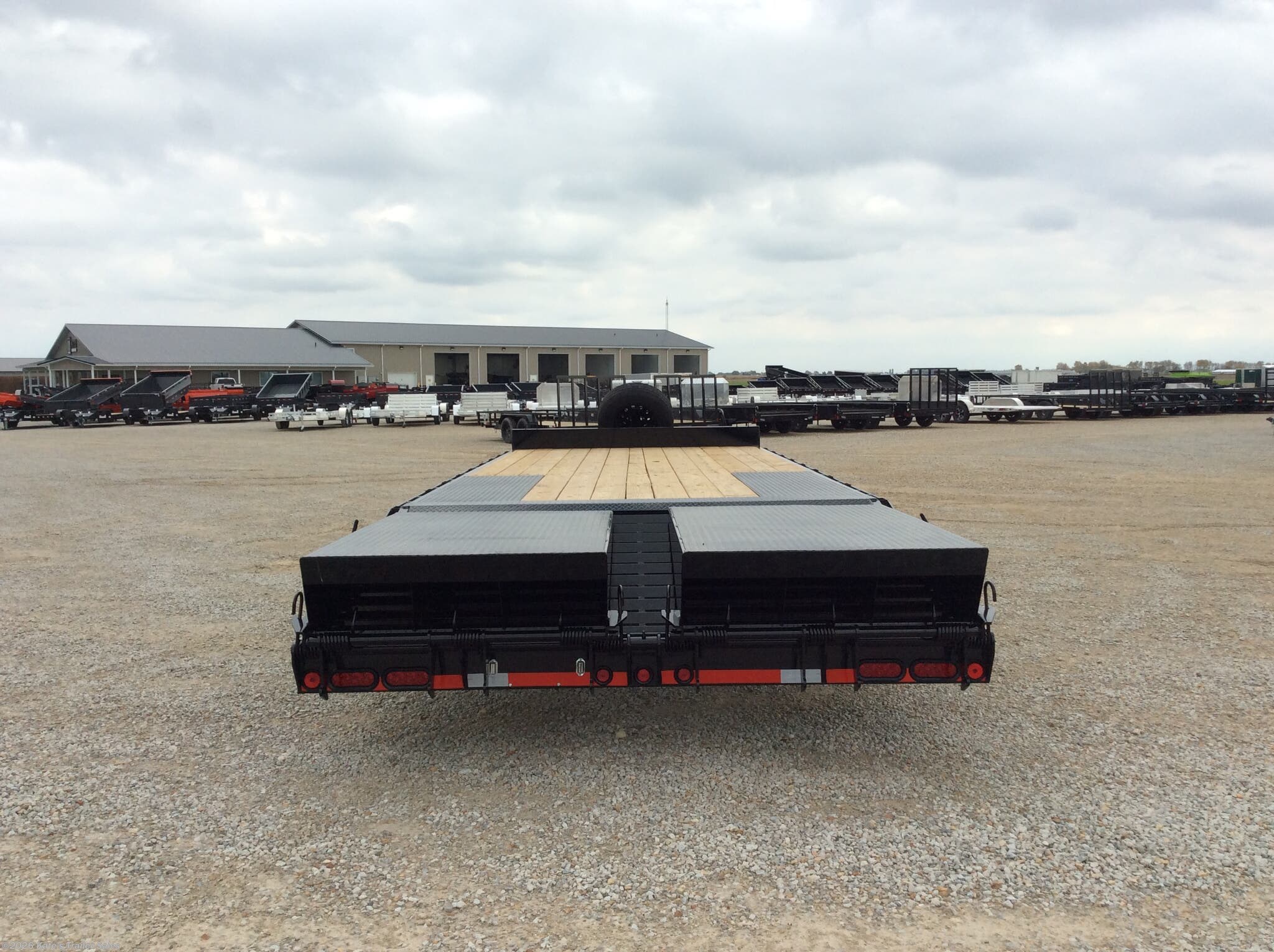 8x24 Deckover/Flat Deck Trailer for sale | New Load Trail 102X24 ...