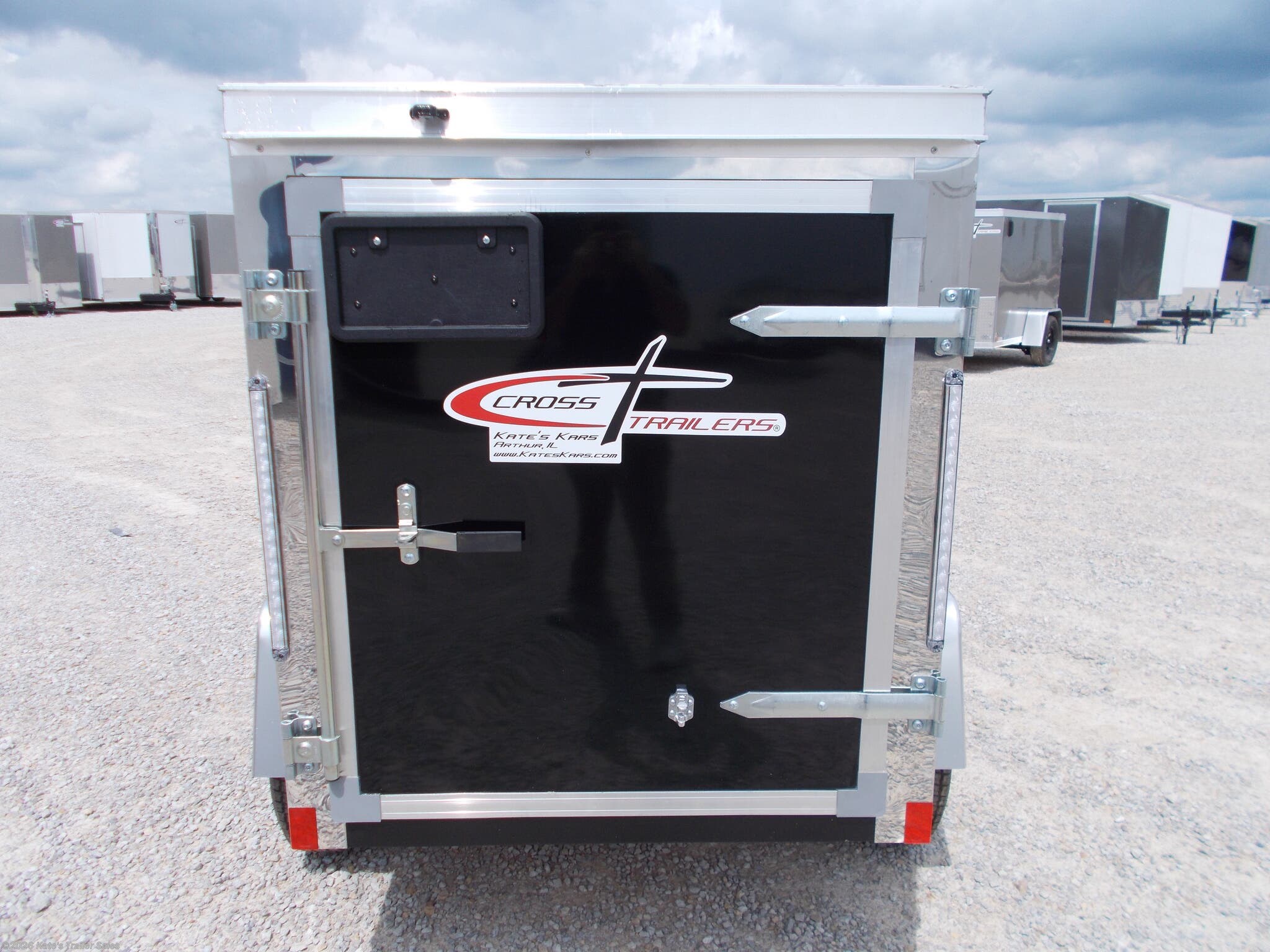 4x6 Cargo Trailer for sale | New Cross Trailers 4X6' Enclosed Cargo Box ...