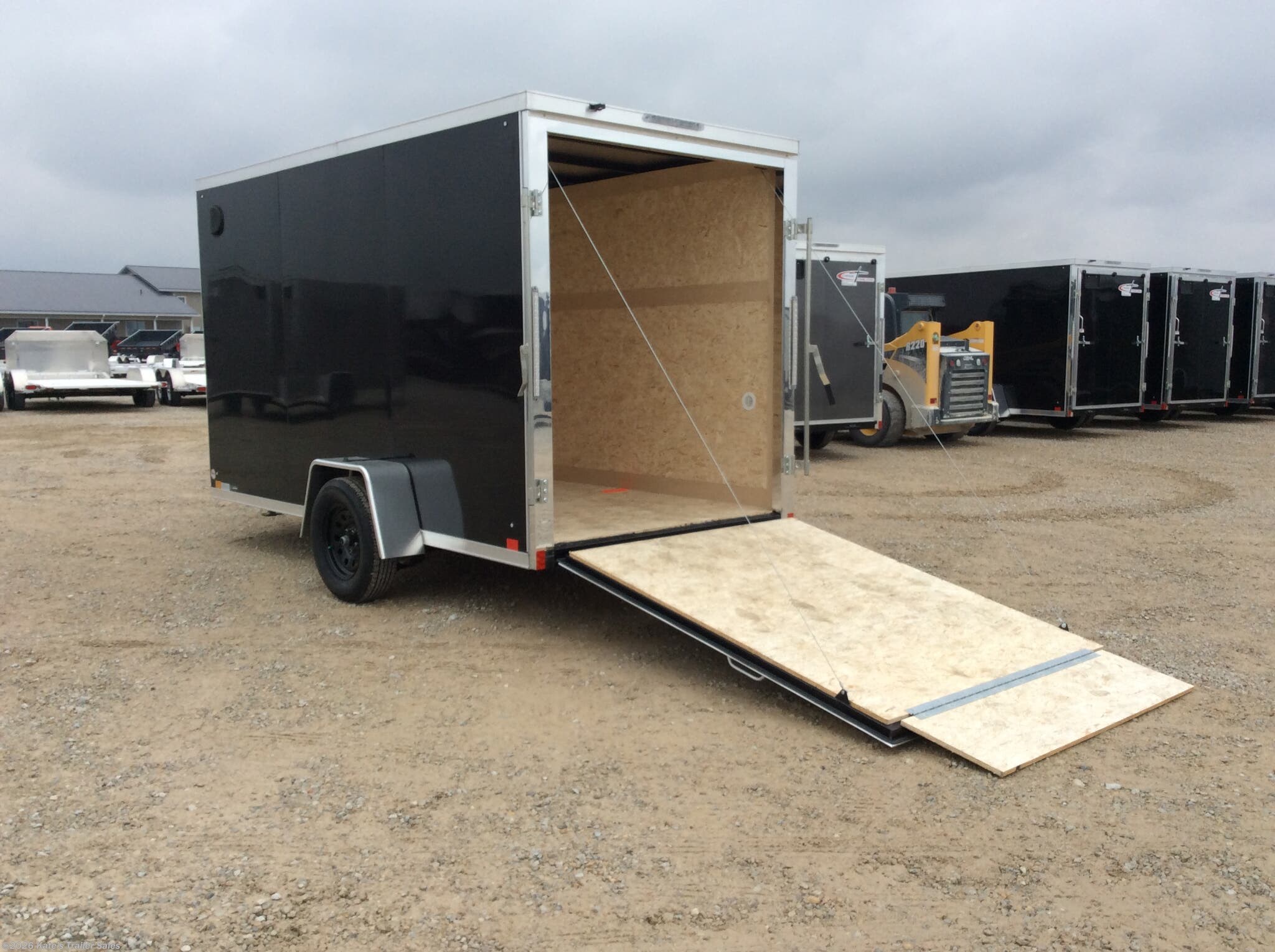 6x12 Cargo Trailer for sale | New Cross Trailers 6X12' Enclosed Cargo ...