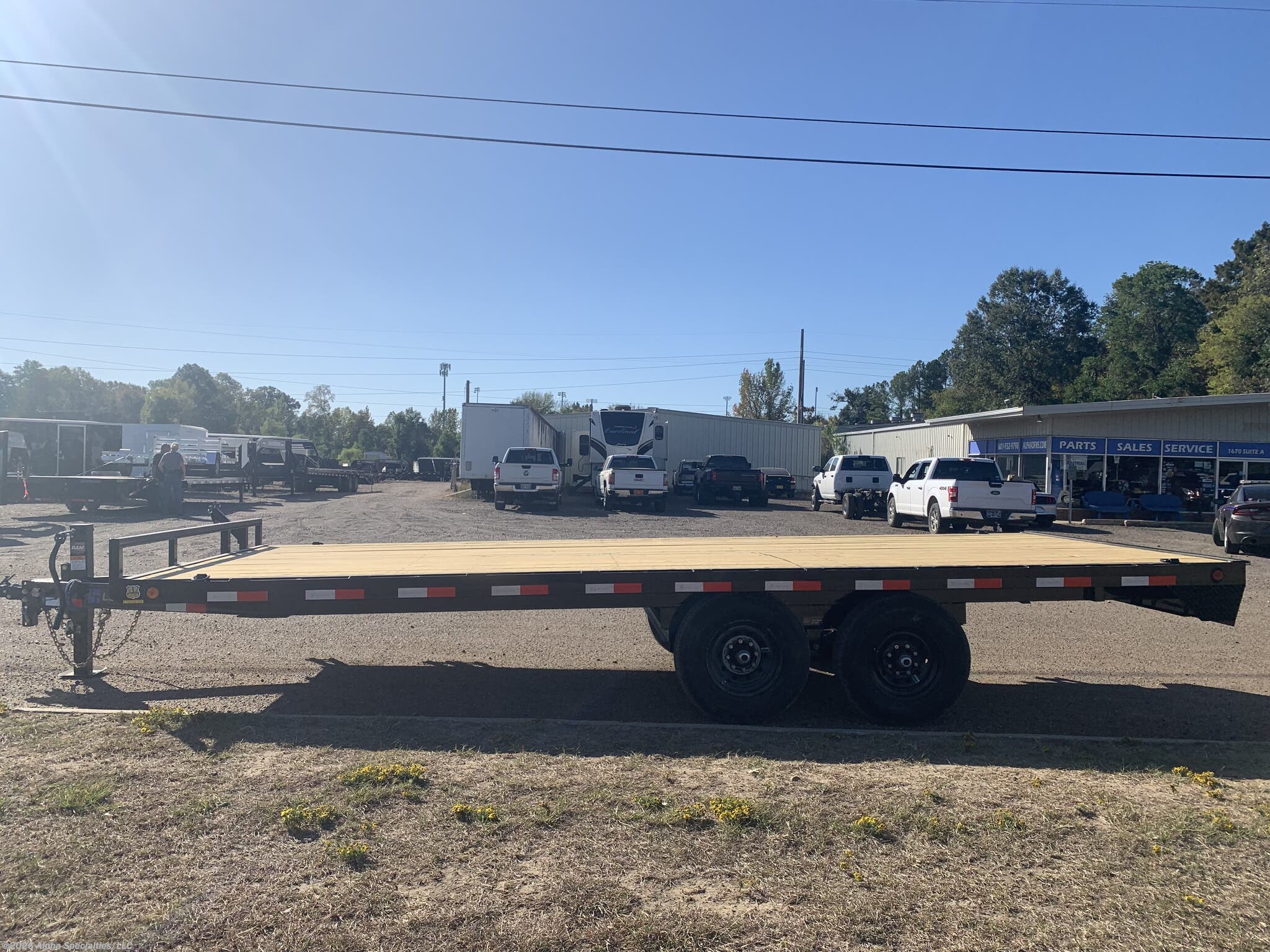 8x20 Deckover/Flat Deck Trailer for sale | New Load Trail DK 102" x 20 ...