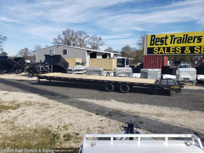 Deckover/Flat Deck Trailer for sale | New Delta 40 ft gooseneck ...