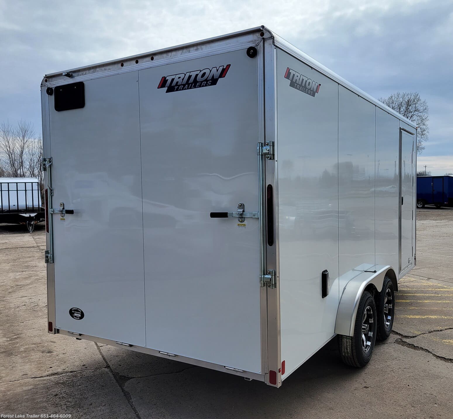 7x16 Cargo Trailer for sale | New Triton Trailers Vault 7.5x16 7'h ...