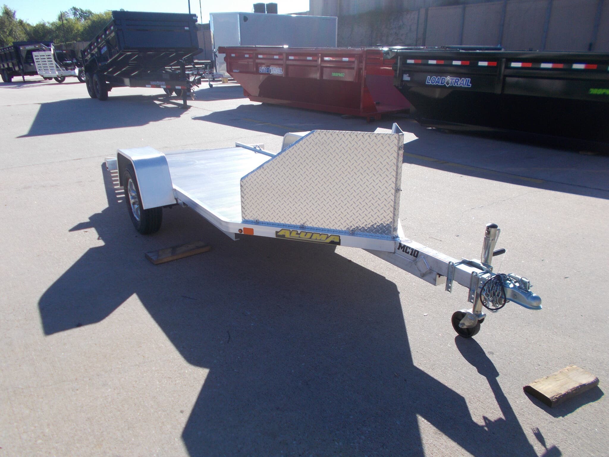 4x11 Motorcycle Trailer for sale | New Aluma MC10S-R Aluminum ...