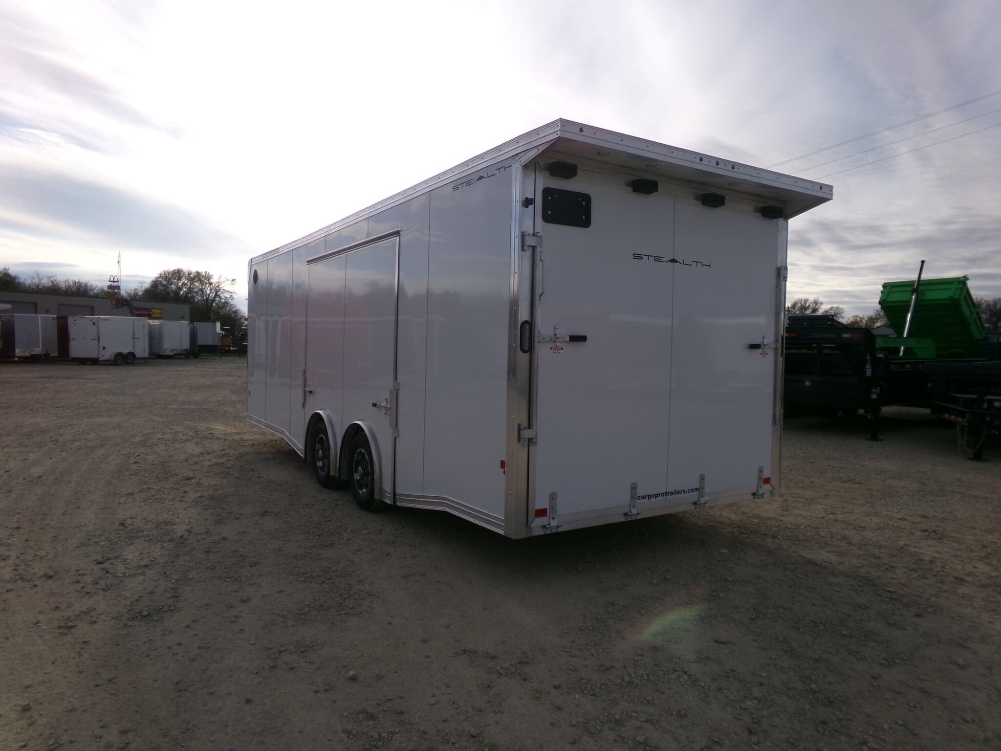 8x24 Cargo Trailer for sale | New Stealth 8.5X24 Car Hauler Enclosed ...
