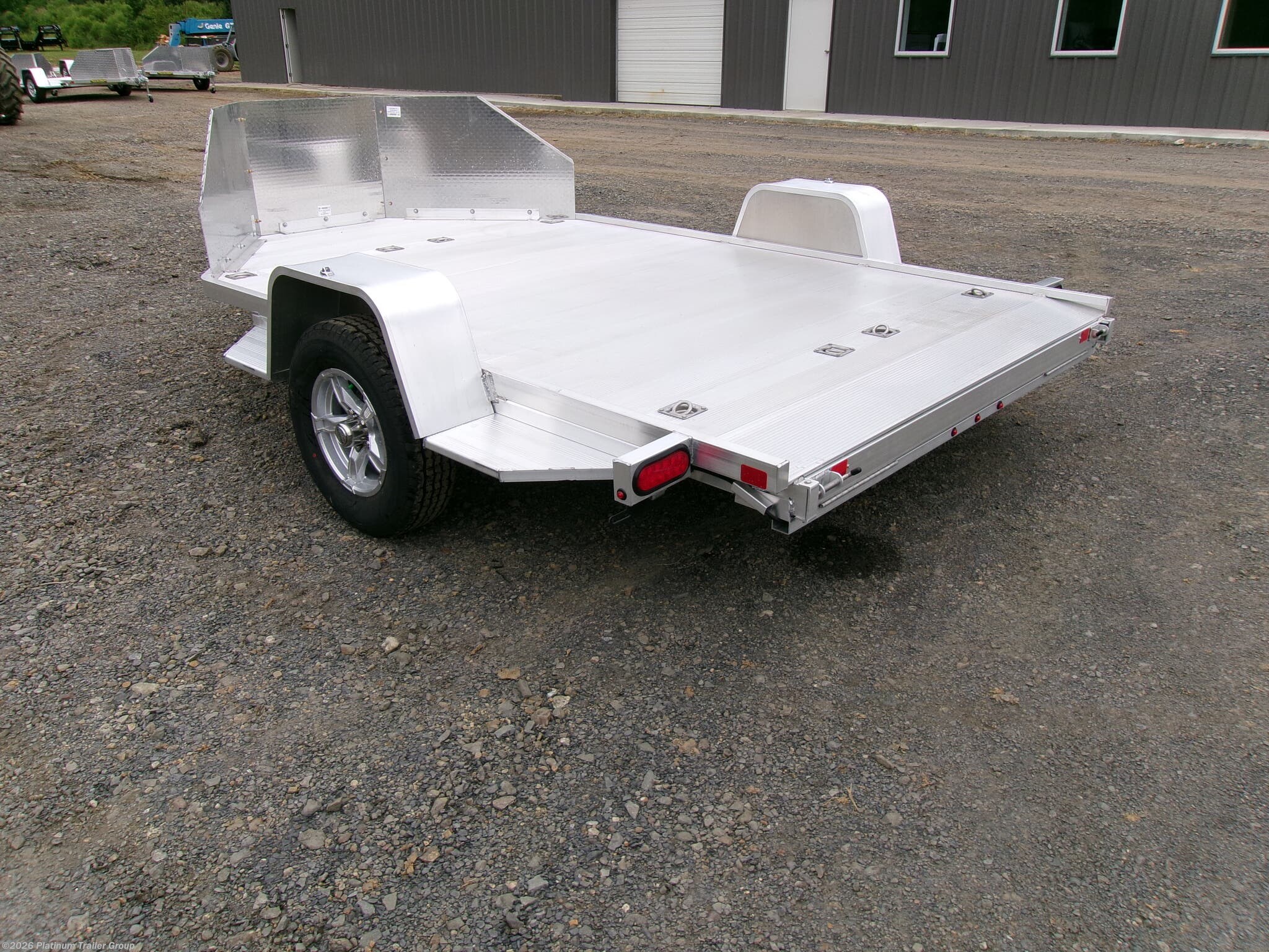 6x11 Motorcycle Trailer for sale | New Aluma MC210S-R Aluminum ...