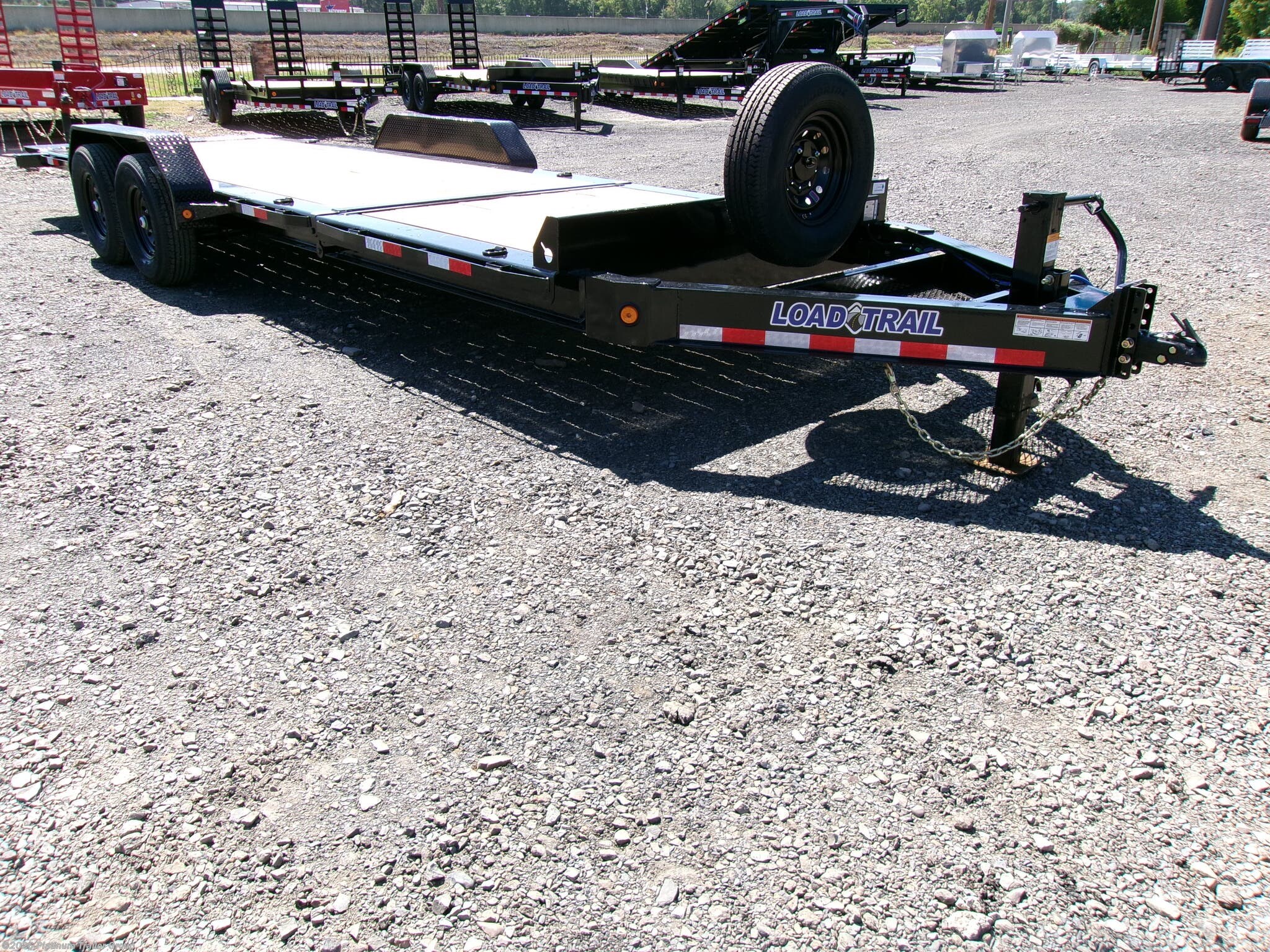 6x22 Tilt Deck Trailer for sale | New Load Trail TH 83" X 22' Tilt-N-Go ...