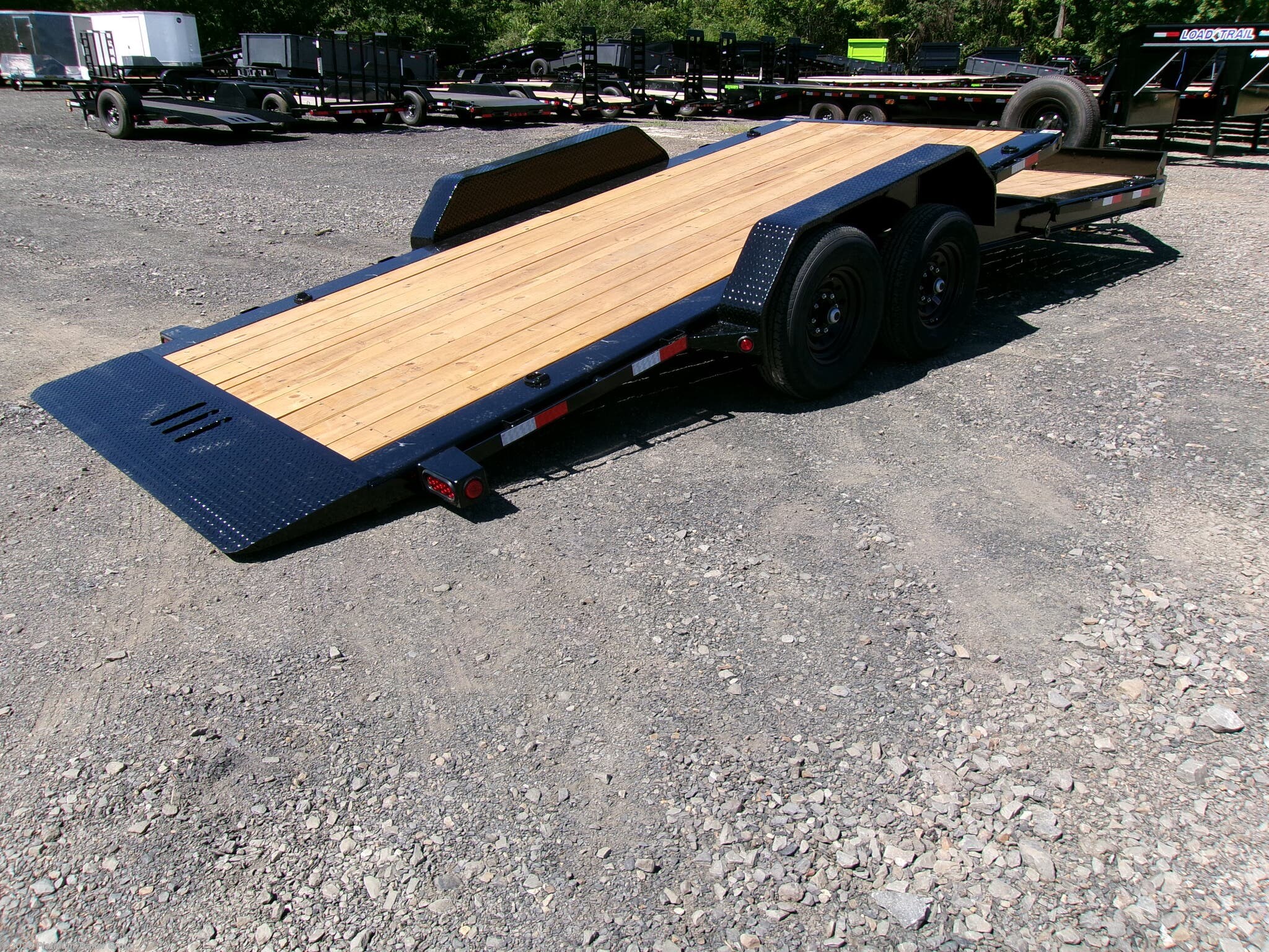 6x22 Tilt Deck Trailer for sale | New Load Trail TH 83" X 22' Tilt-N-Go ...